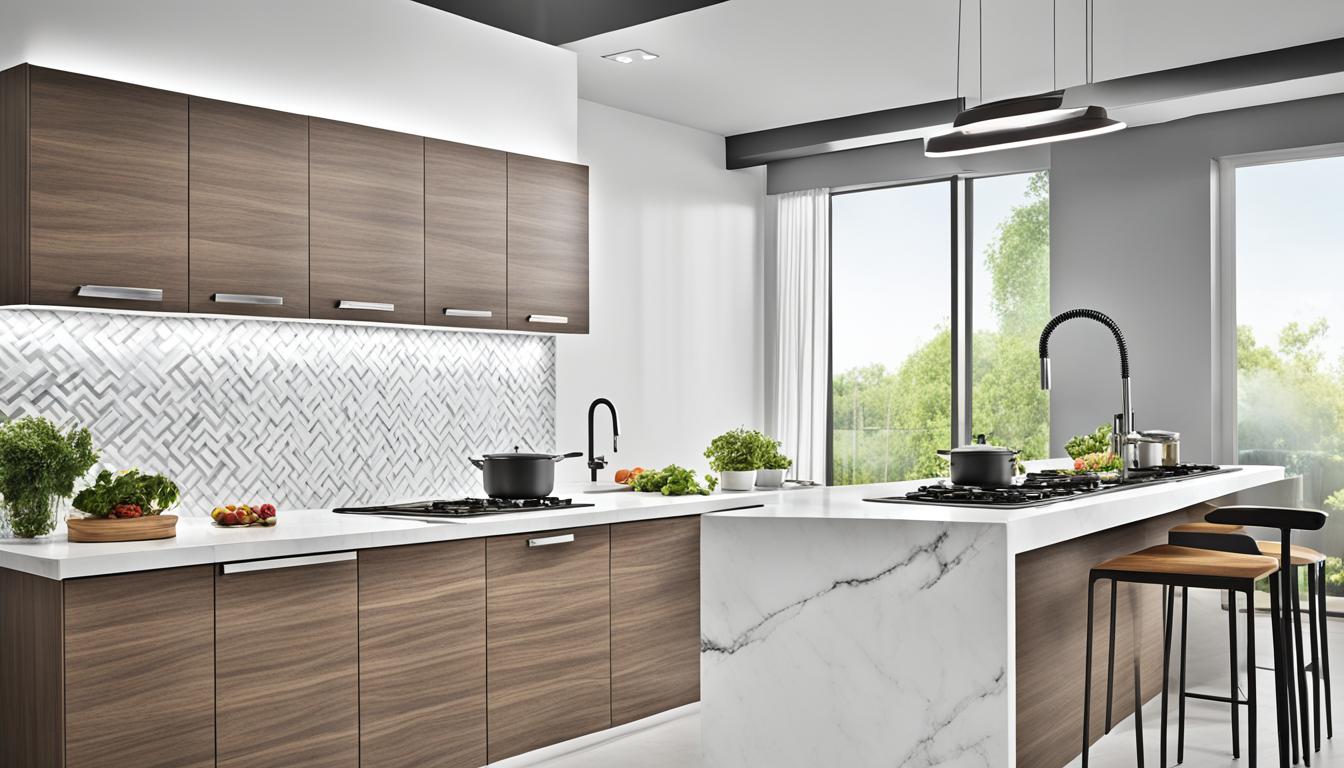 Kitchen Set HPL: Solusi Dapur Modern dan Elegan Kostudio
